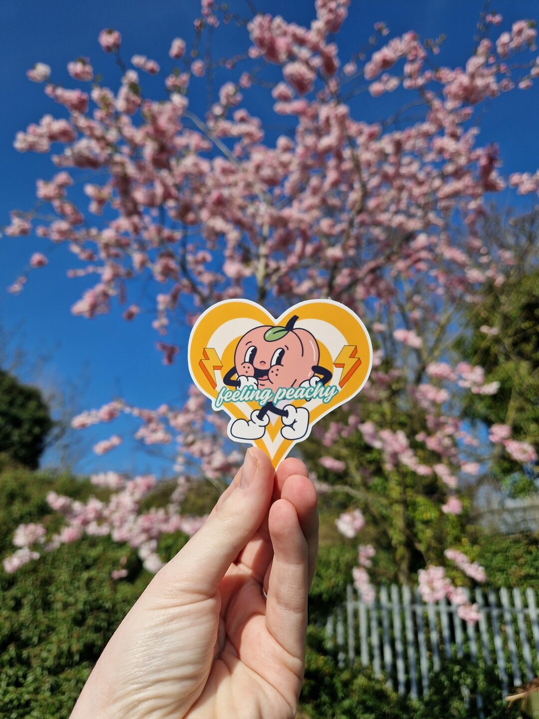 Feeling Peachy Sticker | Journalling | Sticker Sheet | Kpop | Korean ...