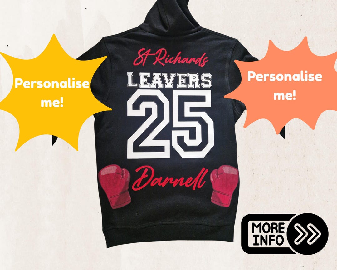 Year 6 Leavers Hoodie – Class of 2025 | Personalised Unisex School ...