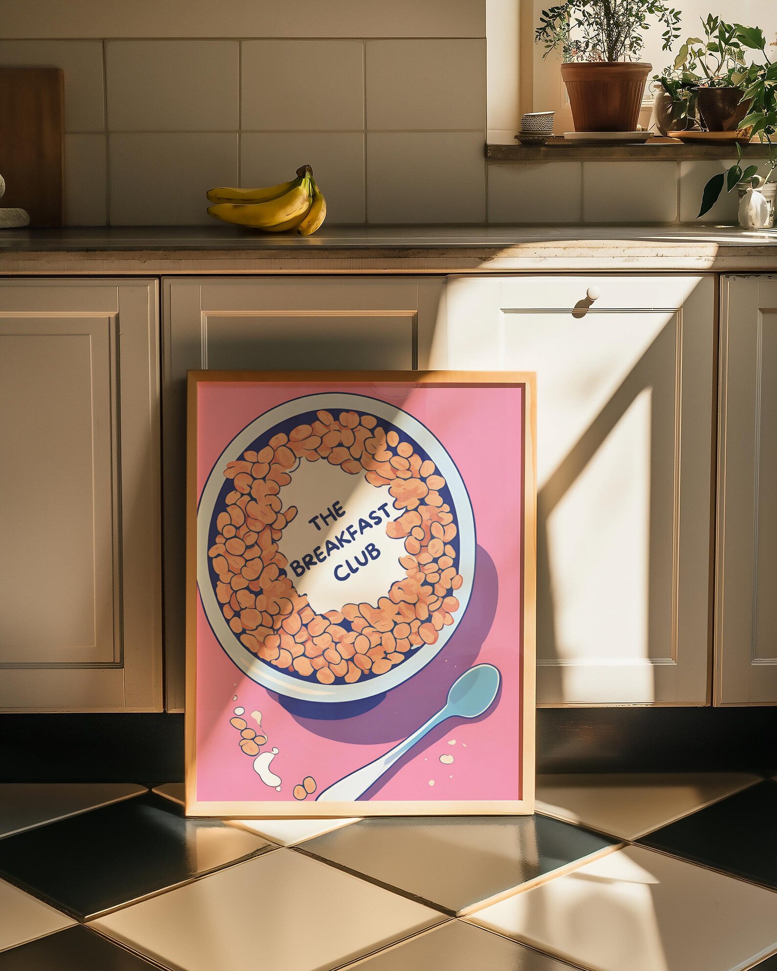 The Breakfast Club Print, Kitchen Print, Kitchen Wall Art, Kitchen Art ...
