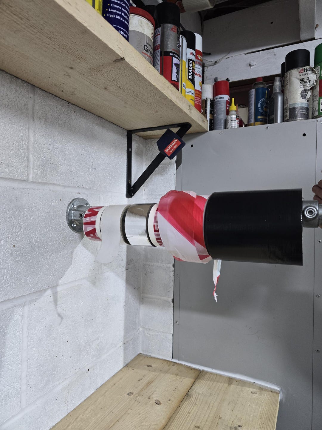 Garage Tape Holder, Tape Storage, Tape Dispenser Wall Mount, Shelf ...