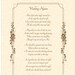 Wedding Hymn - Poem by Sidney Lanier Home & Office Calligraphy Wall Art ...