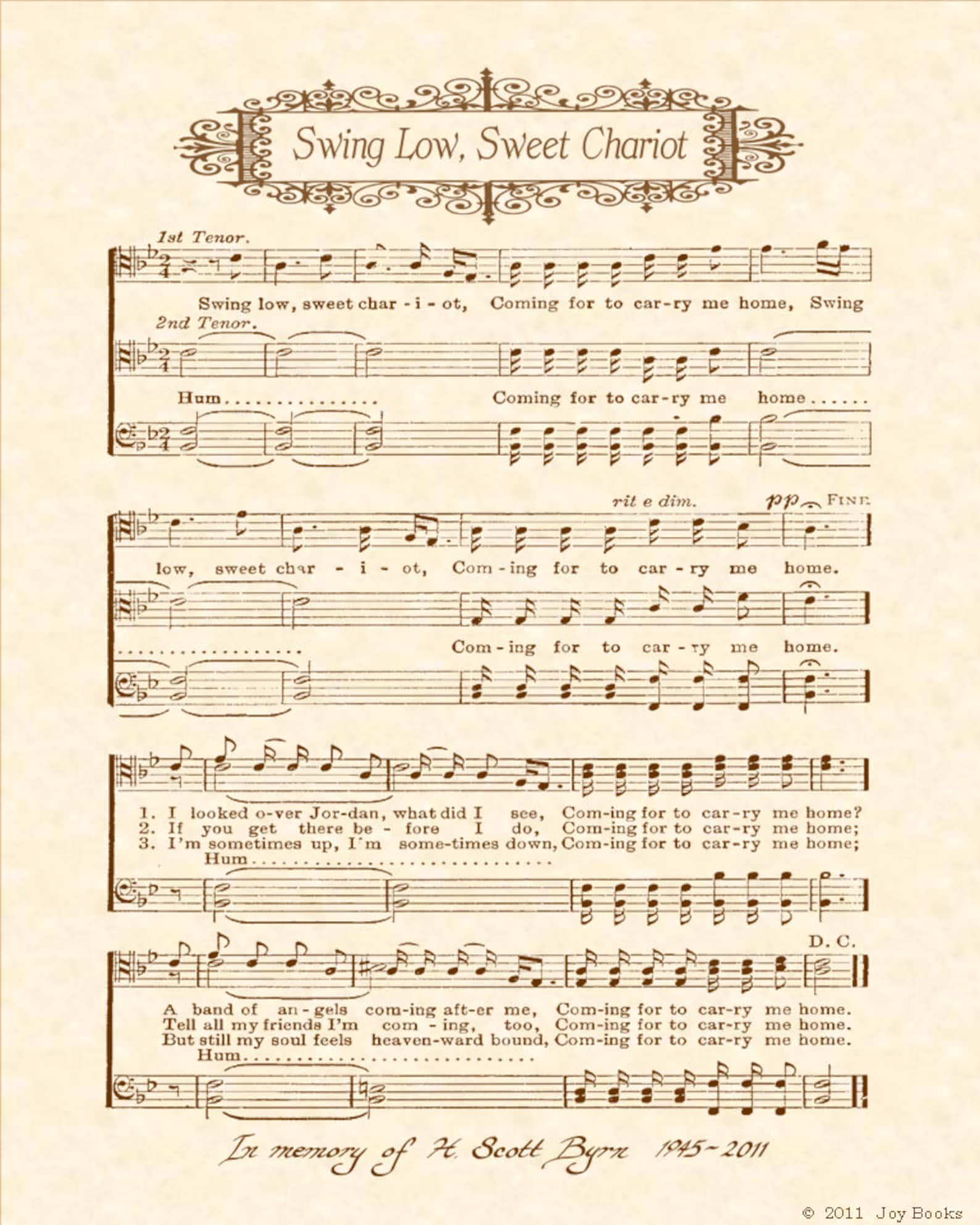 PERSONALIZE THIS - 8x10 Antique Hymn or Calligraphy Art Print Natural ...