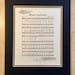 BLESSED ASSURANCE Hymn Wall Art Christian Home & Office Decor Vintage ...