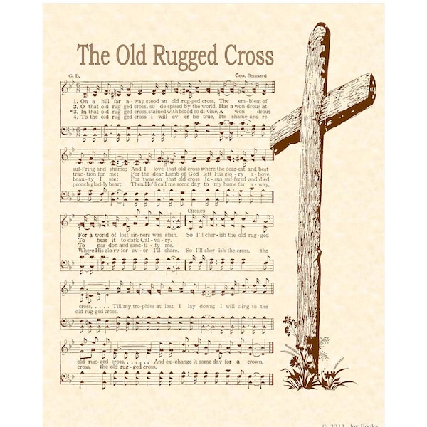 Old Rugged Cross - Etsy