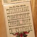 VINTAGE CAROL GREETINGS - Set of 6 Christmas Hymn Greeting Cards ...