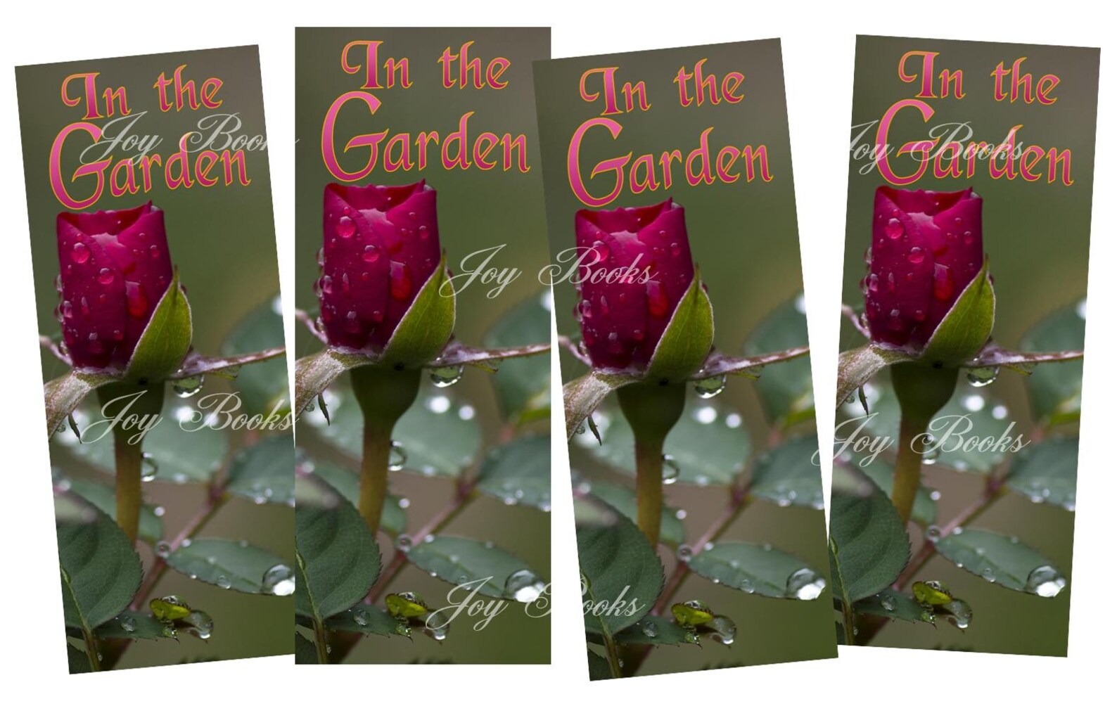 IN THE GARDEN Printed Hymn Bookmarks W Song Lyrics Vintage - Etsy