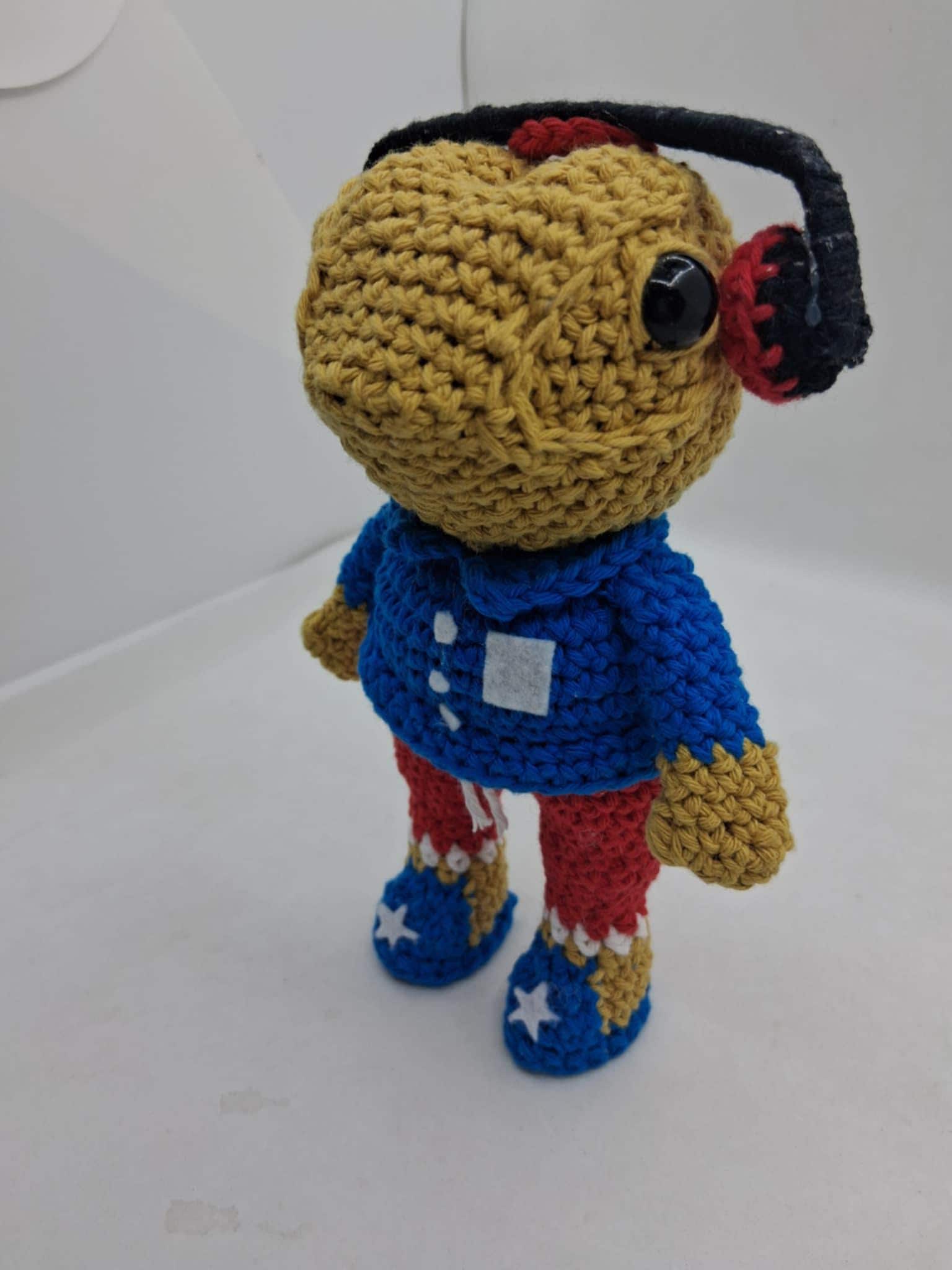 Handmade Sapo Concho Plush With Headphones – Bad Bunny Inspired ...