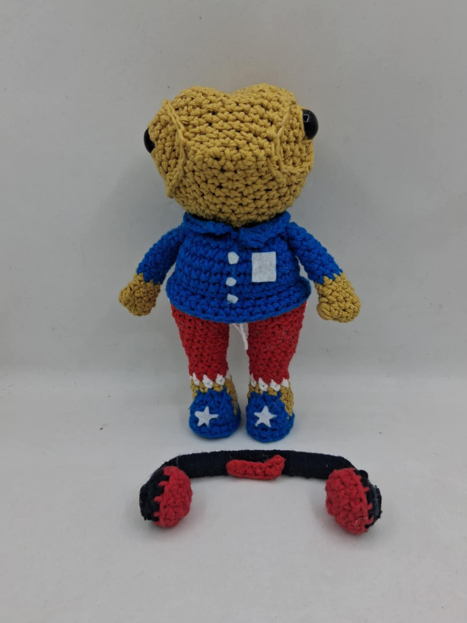 Handmade Sapo Concho Plush With Headphones – Bad Bunny Inspired ...