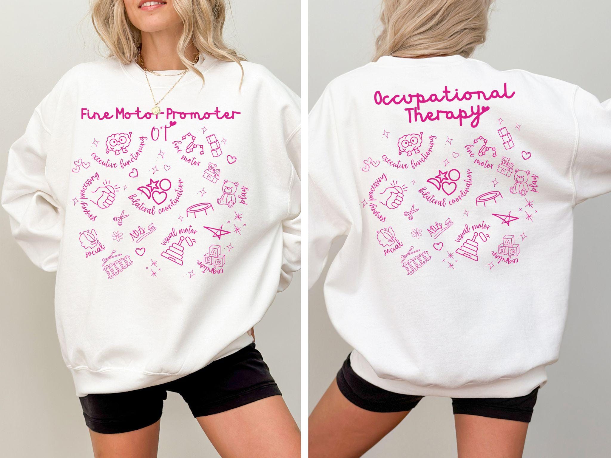 Cute Occupational Therapy Shirt OT Sweatshirt Pediatric OT Tshirt Gift ...