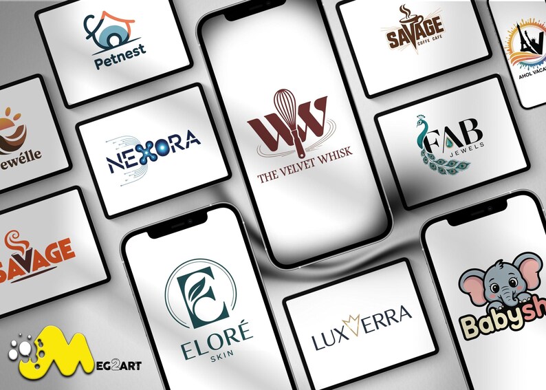 Custom Business Logo Design | Modern, Minimalist Branding - Etsy