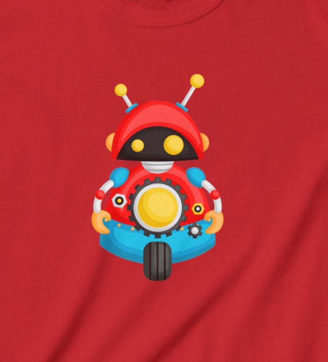 Robot Tee - Etsy