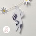 Cute Little Rabbits Garland. Printable DIY Easter Paper Garland. Spring ...