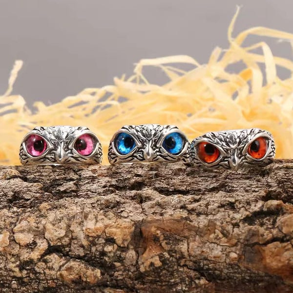 Owl Rings - Etsy