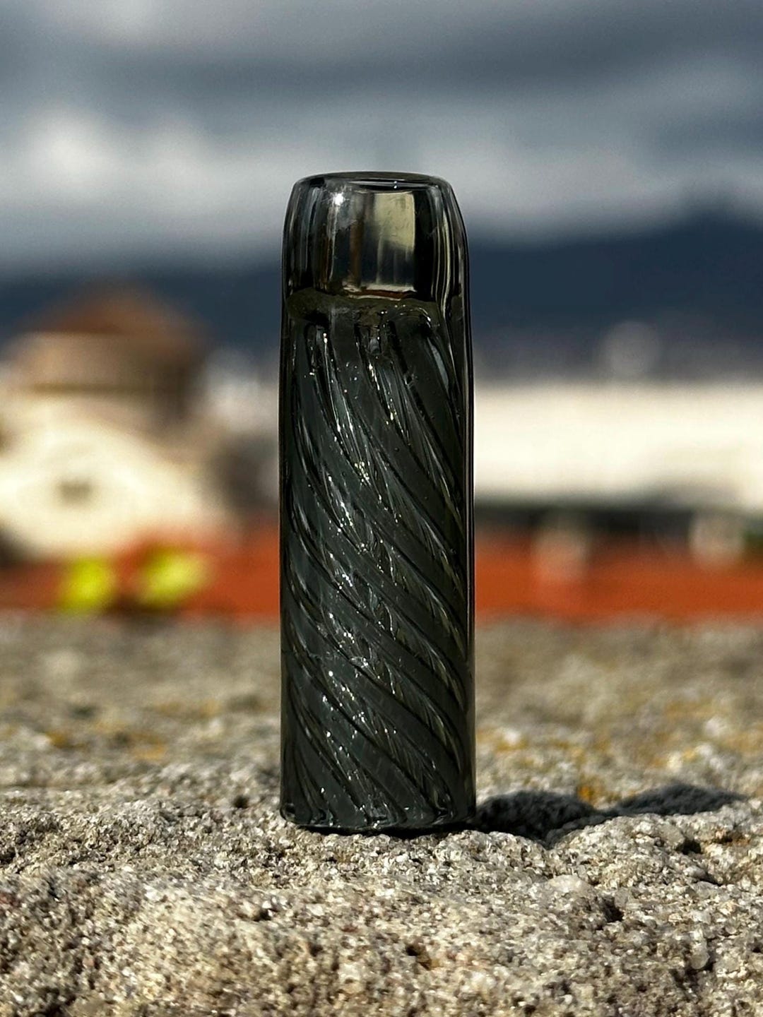 Bullet “gray in Deep” – the Ultimate Handcrafted Collectable Glass Tip ...