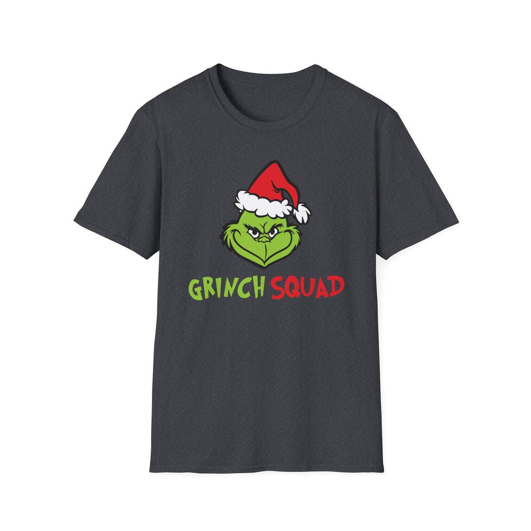 Grinch Squad T-shirt - Etsy