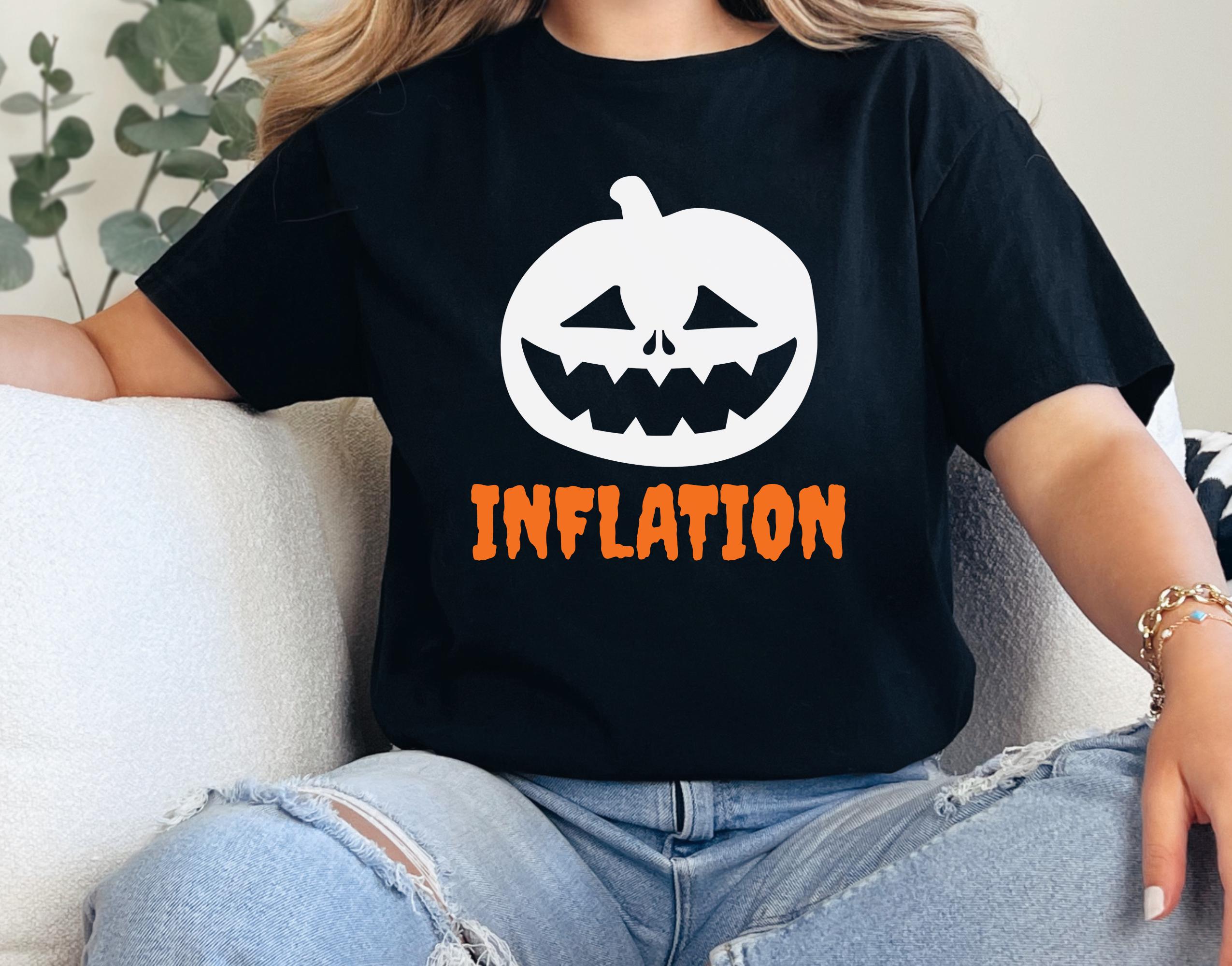 Due to Inflation This is My Halloween Costume Shirts, Matching Funny ...
