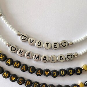 Kamala is Brat Friendship Bracelet 2024 Vote Harris Chartreuse Green ...