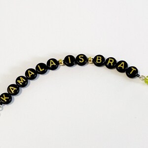 Kamala is Brat Friendship Bracelet 2024 Vote Harris Chartreuse Green ...