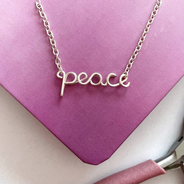 Wire Word Jewelry - Etsy