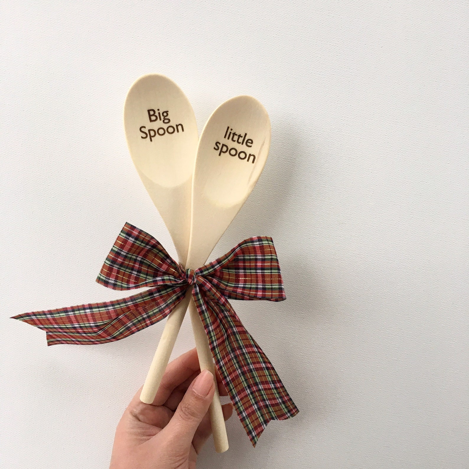 Big Spoon Little Spoon Wood Spoon Gift Set Rustic Country - Etsy