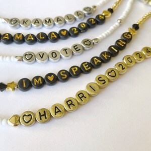 Kamala is Brat Friendship Bracelet 2024 Vote Harris Chartreuse Green ...