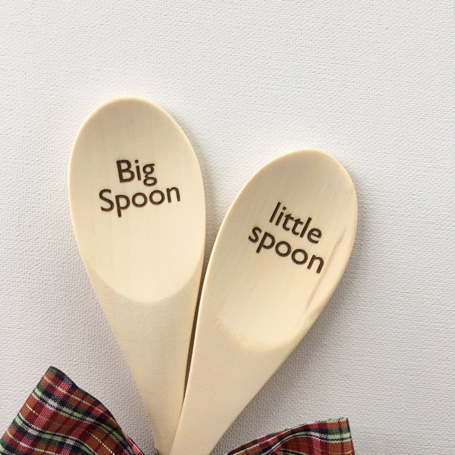 Big Spoon Little Spoon Wood Spoon Gift Set Rustic Country - Etsy