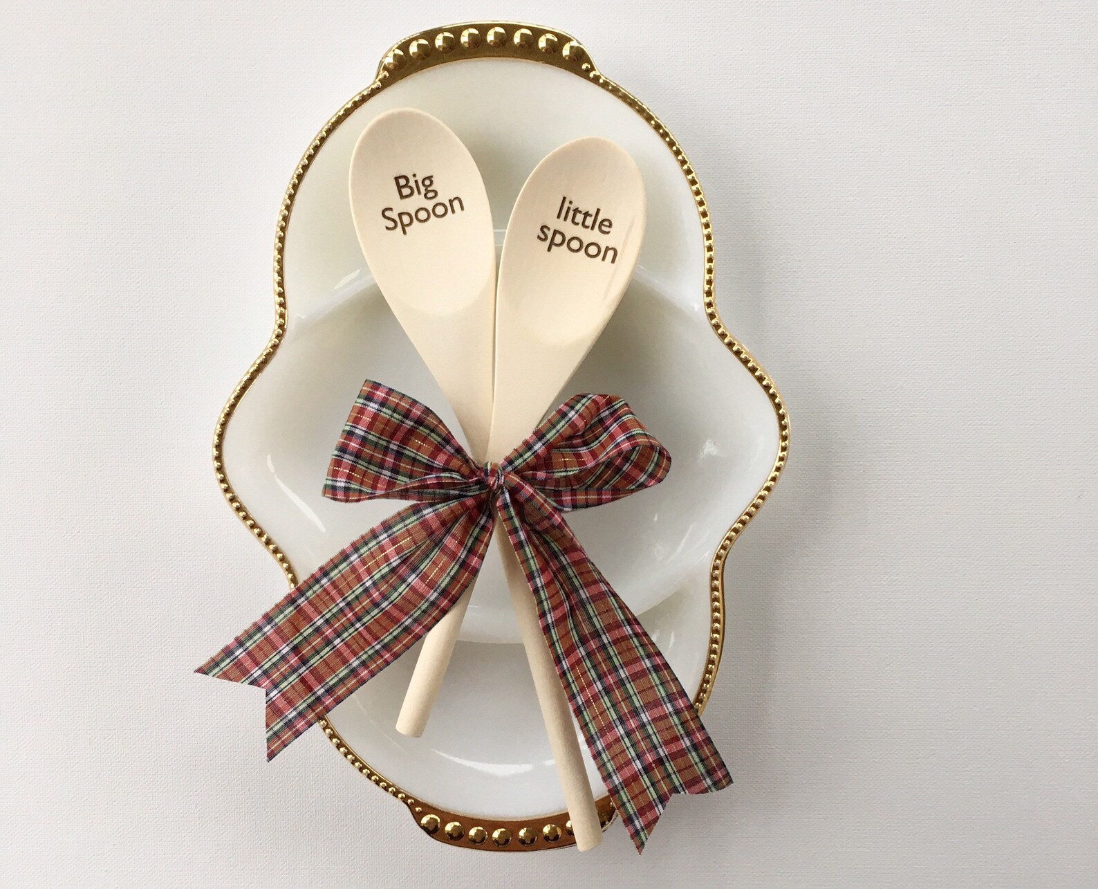 Big Spoon Little Spoon Wood Spoon Gift Set Rustic Country - Etsy