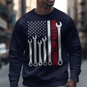 Master Mechanic Graphic T-shirt, Mechanic Tools T-shirt, Automotive ...