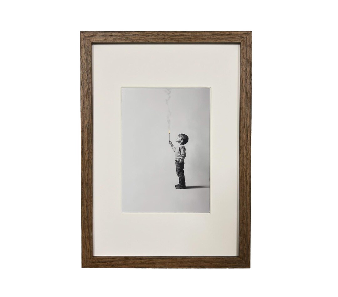 Fragile Flame Print With Frame 21x30 Frame Include - Etsy