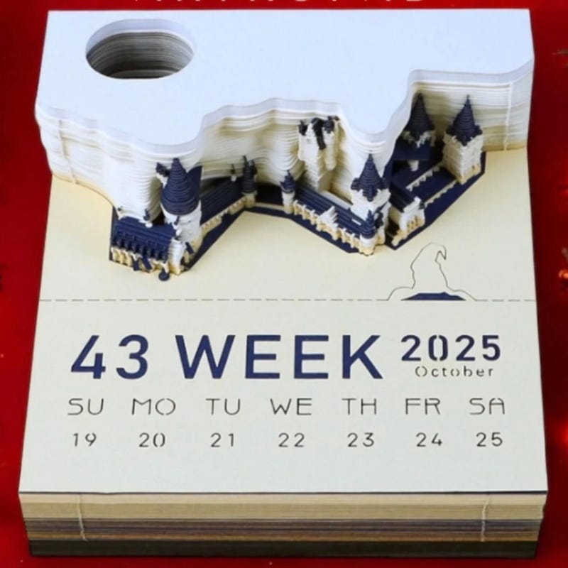 3d Tear Away Calendar - Etsy