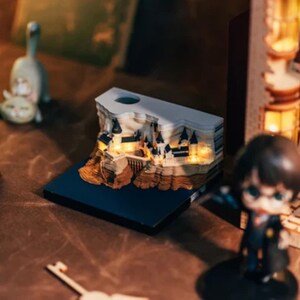 Magical 3D Harry Potter 2025 Hogwarts Castle Design Lamp Perfect Paper ...
