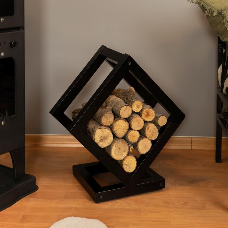 Outdoor Fire Log Stand - Etsy