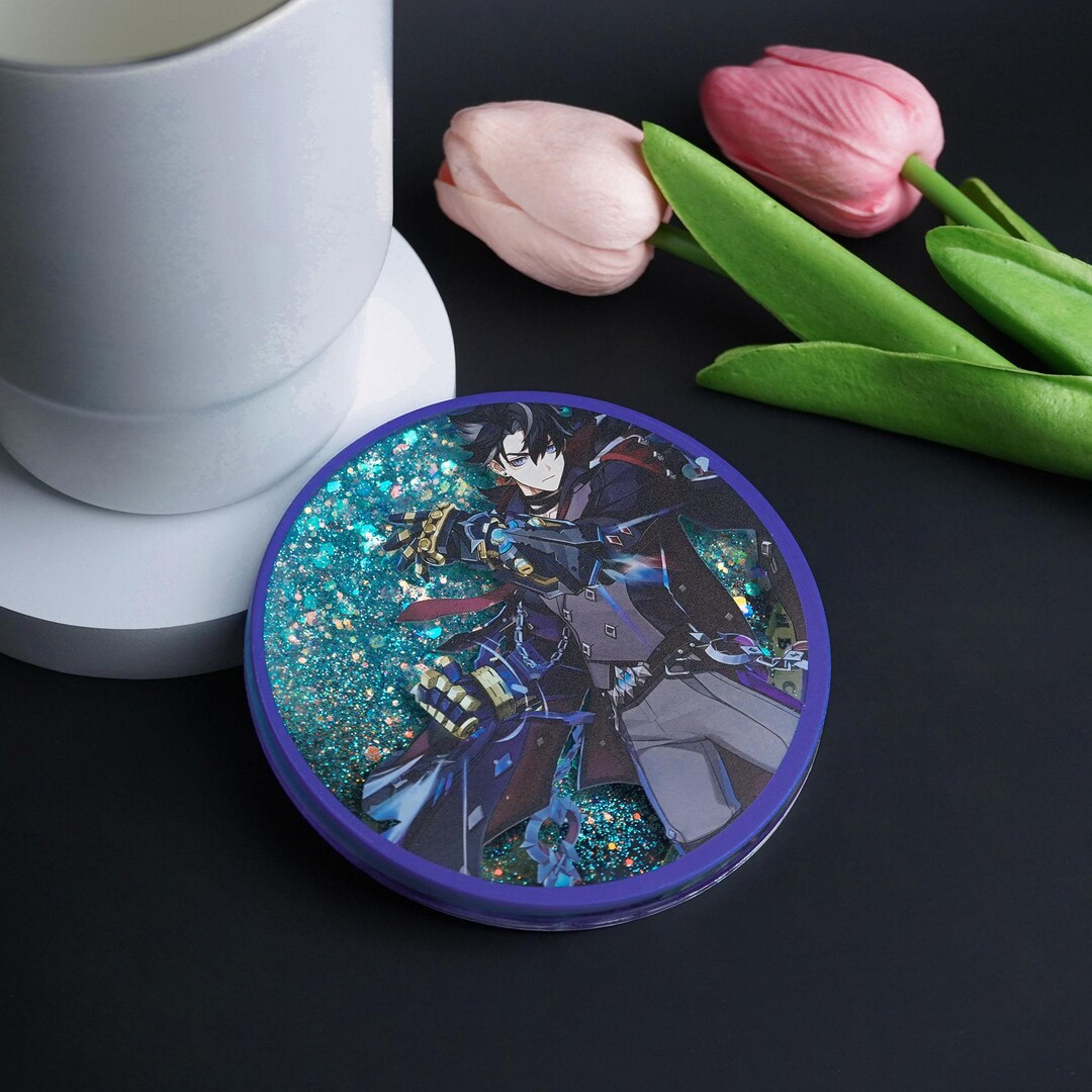 Genshin Impact Wriothesley Character Coasters Can Be Used by Oneself or ...