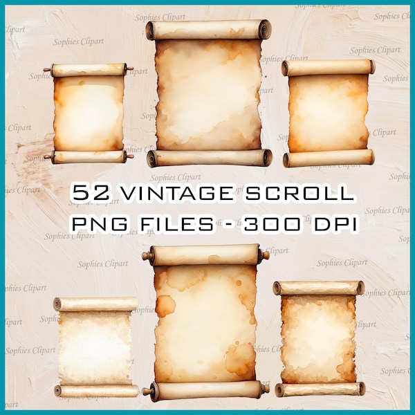 Blank Scroll - Etsy