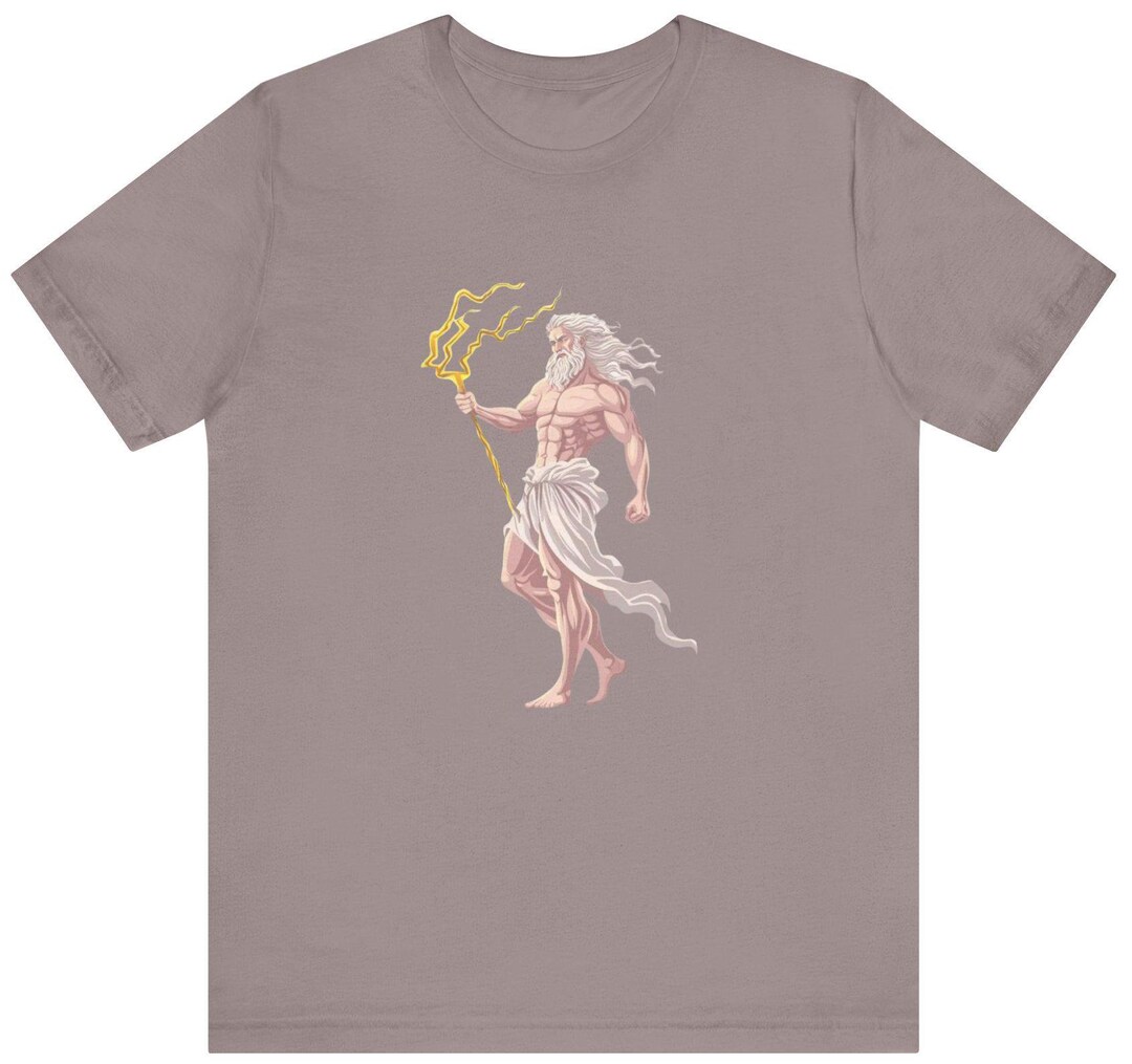 Mythology Graphic Tee Greek God Shirt Zeus T-shirt Olympian Graphic Tee ...