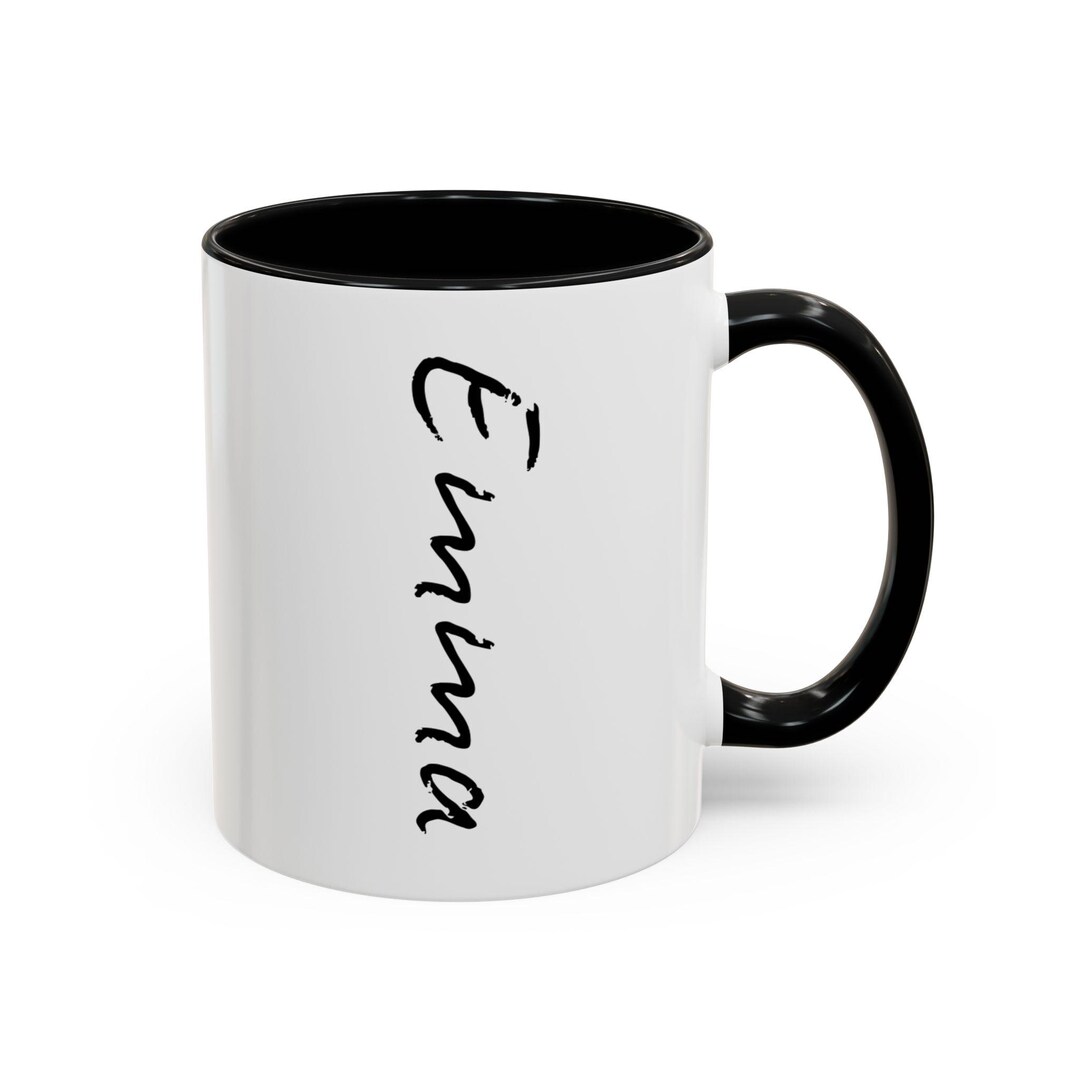 Coffee Mug, Happy Birthday Emma Mug, Personalized Mug, Custom Name Mug ...