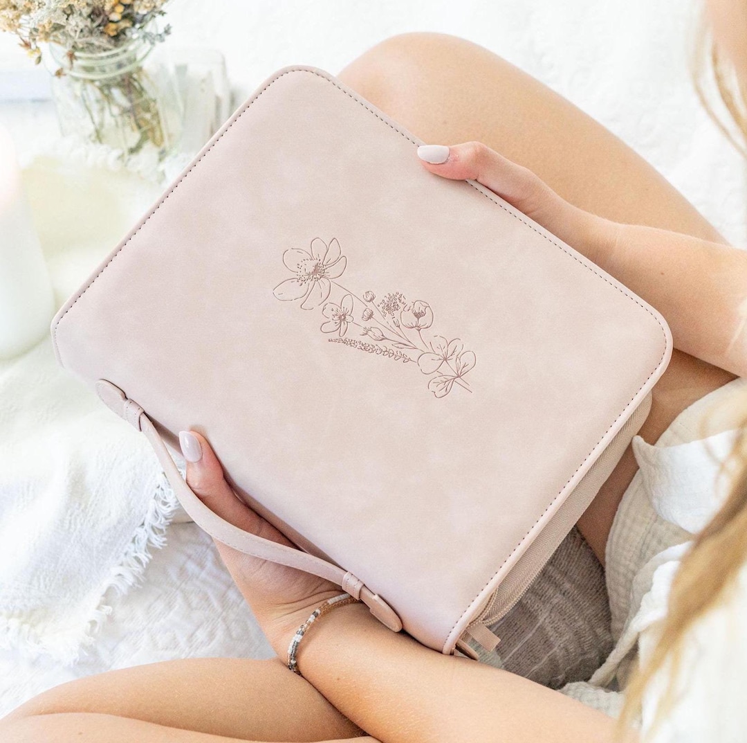 Bible Cover Case for Women Large Bible Case for Women Floral Bible ...