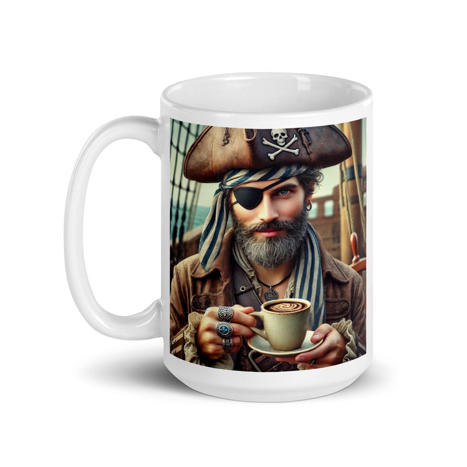 Coffee With a Pirate Mug - Etsy