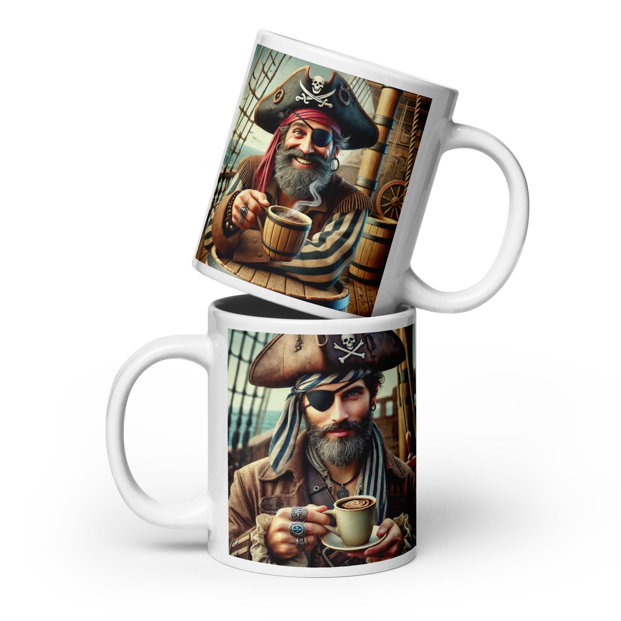 Coffee With a Pirate Mug - Etsy