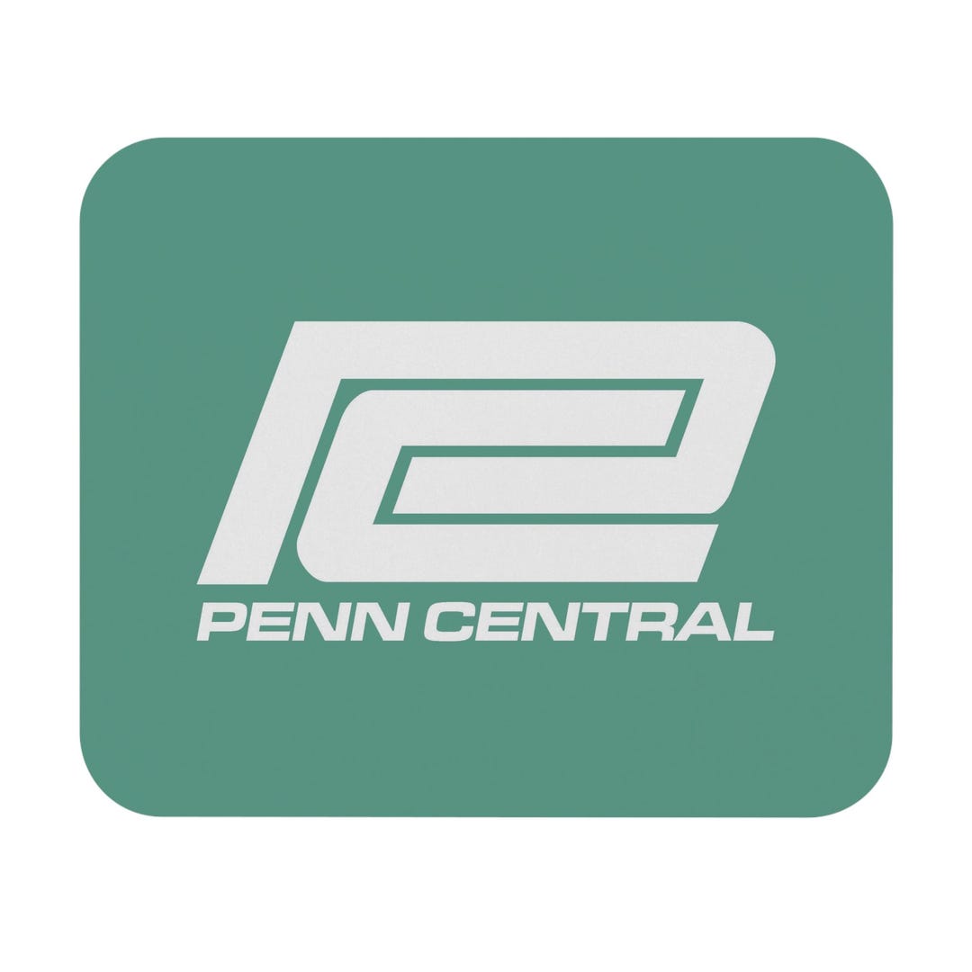 Penn Central Railroad (logo # 03) Mouse Pad (rectangle) - Etsy