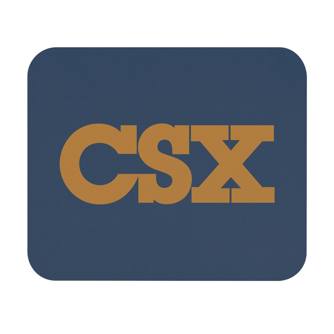 CSX Railroad (logo # 02) Mouse Pad (rectangle) - Etsy
