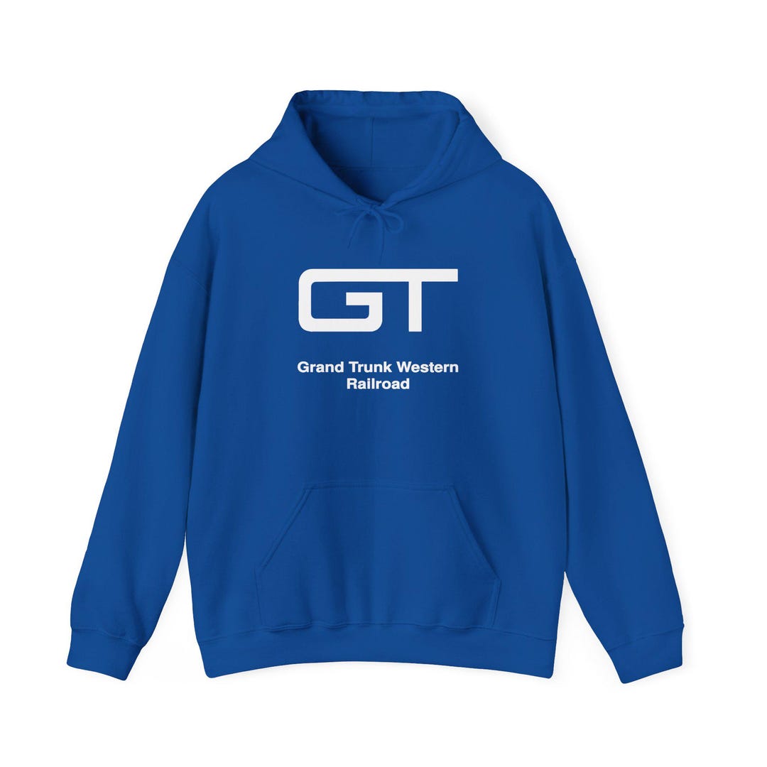 Grand Trunk Western Railroad (logo # 01) Unisex Heavy Blend™ Hooded ...