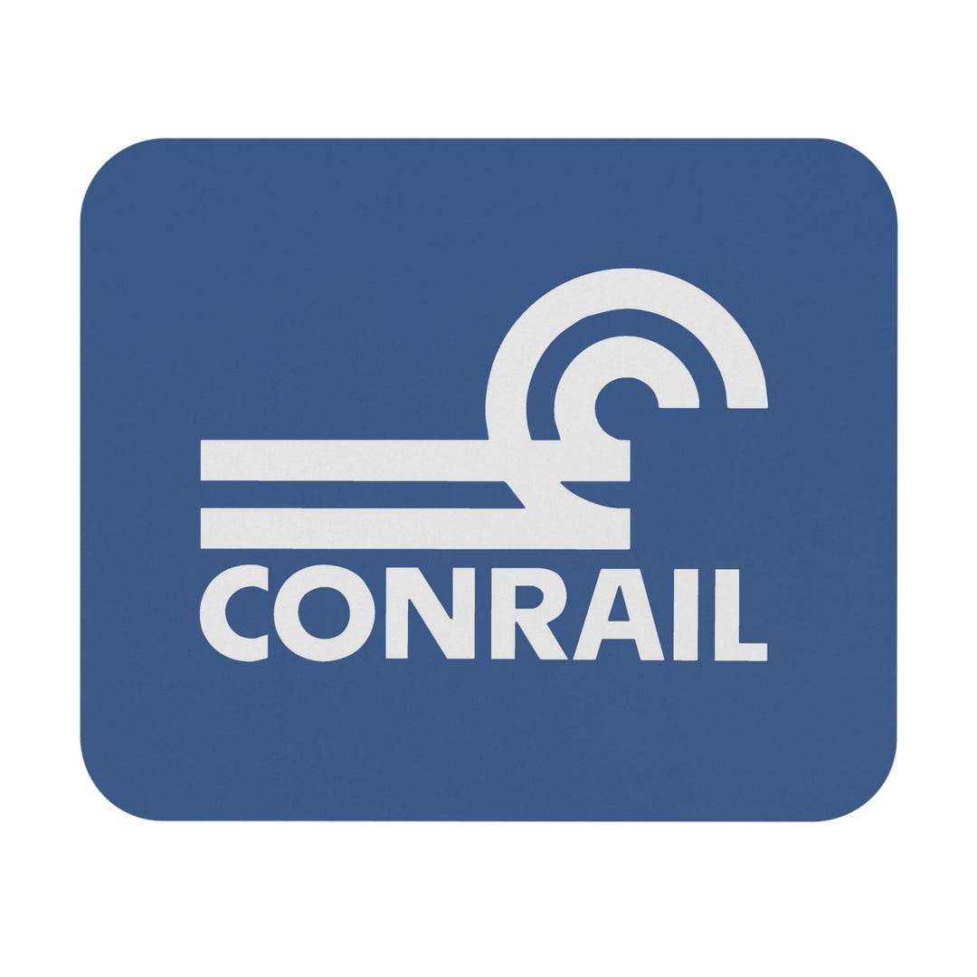 Conrail Railroad (logo # 01) Mouse Pad (rectangle) - Etsy