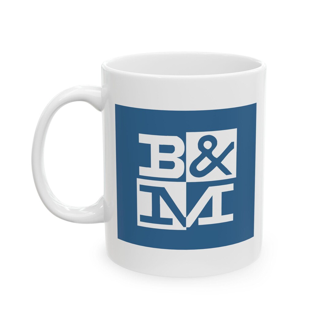 Boston & Maine Railroad (logo # 03) Ceramic Mug, 11 Oz - Etsy