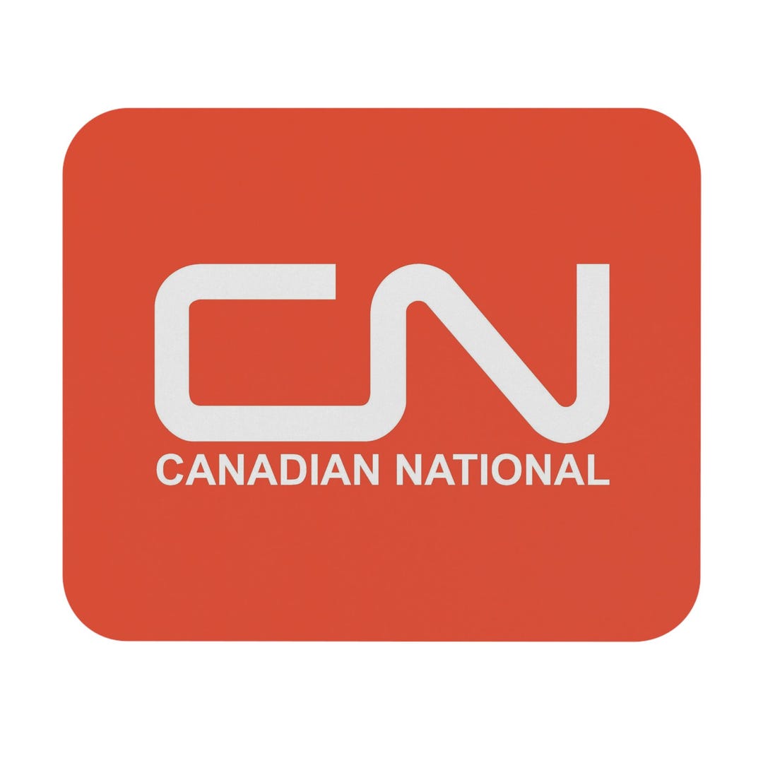 Canadian National Railway (logo # 02) Mouse Pad (rectangle) - Etsy
