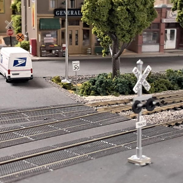 Railroad Crossing Toy - Etsy
