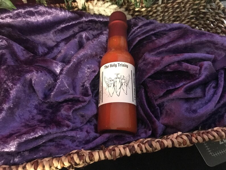 The Holy Trinity Hot Sauce 5oz - Etsy