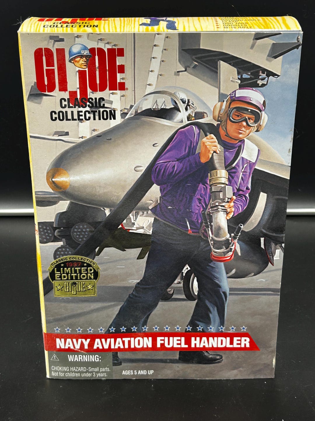 Limited Edition GI Joe Navy Aviation Fuel Handler Kenner 1996 Classic ...