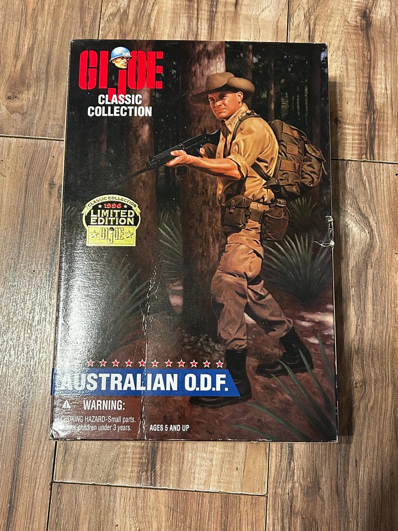 Limited Edition Classic Collection Australian ODF G.I. Joe New in Box ...