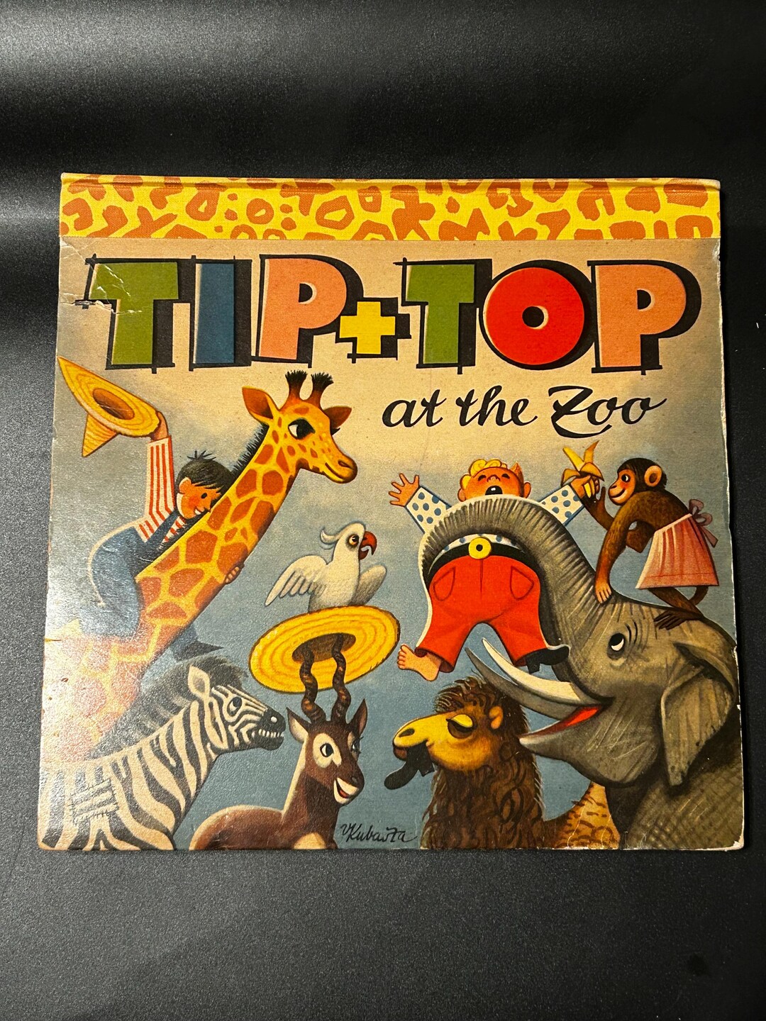 Vintage “tip & Top at the Zoo” Pop-up Book 1961 - Etsy